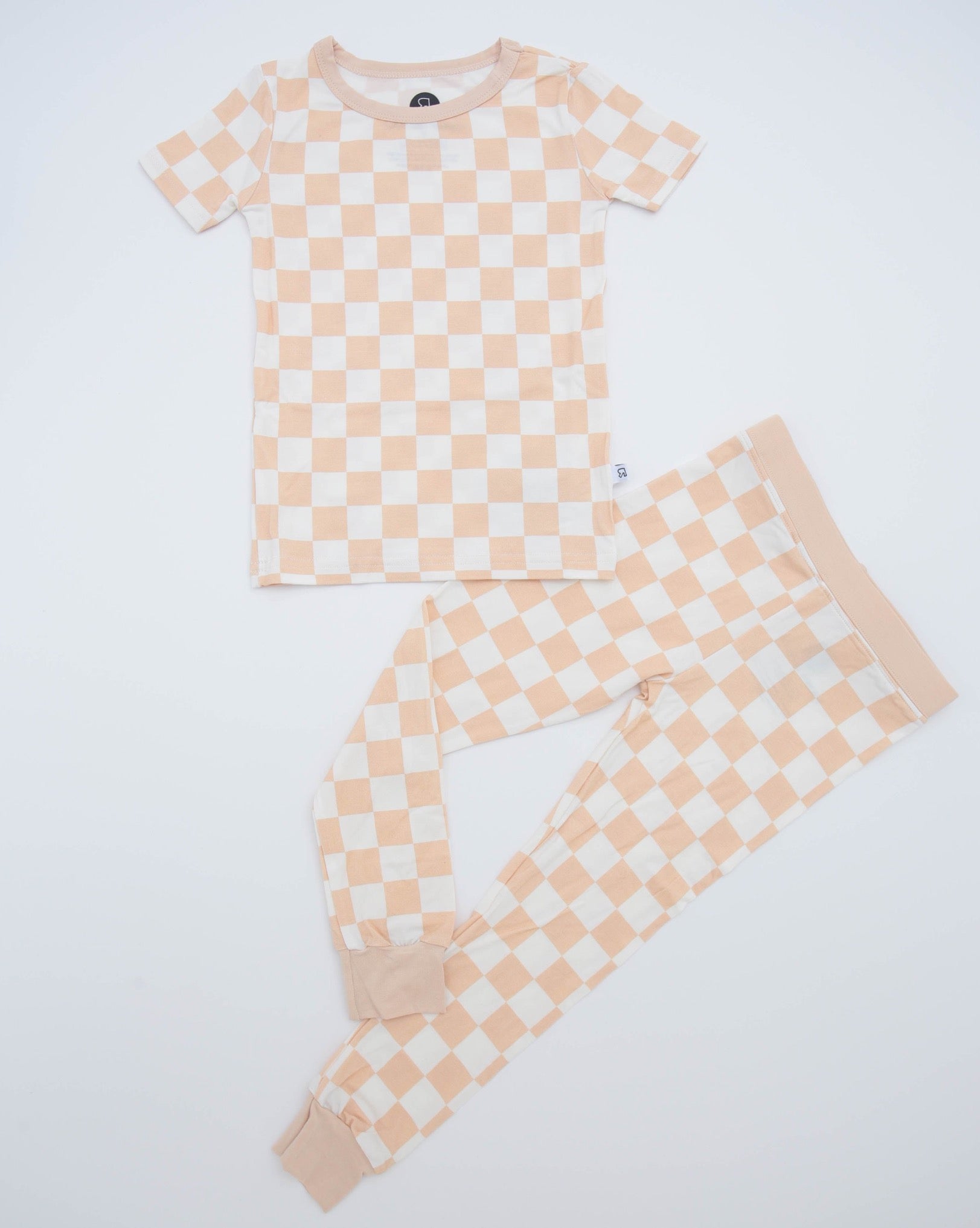 Sand Checks • 2 Piece Bamboo Set – River Babe Threads